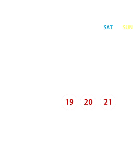 calendar-2301 – HAYAMA SUNDAY